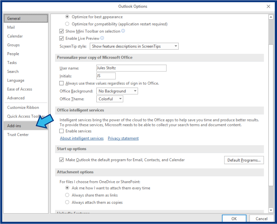 Enable CLW in Outlook – Cycom Help Center