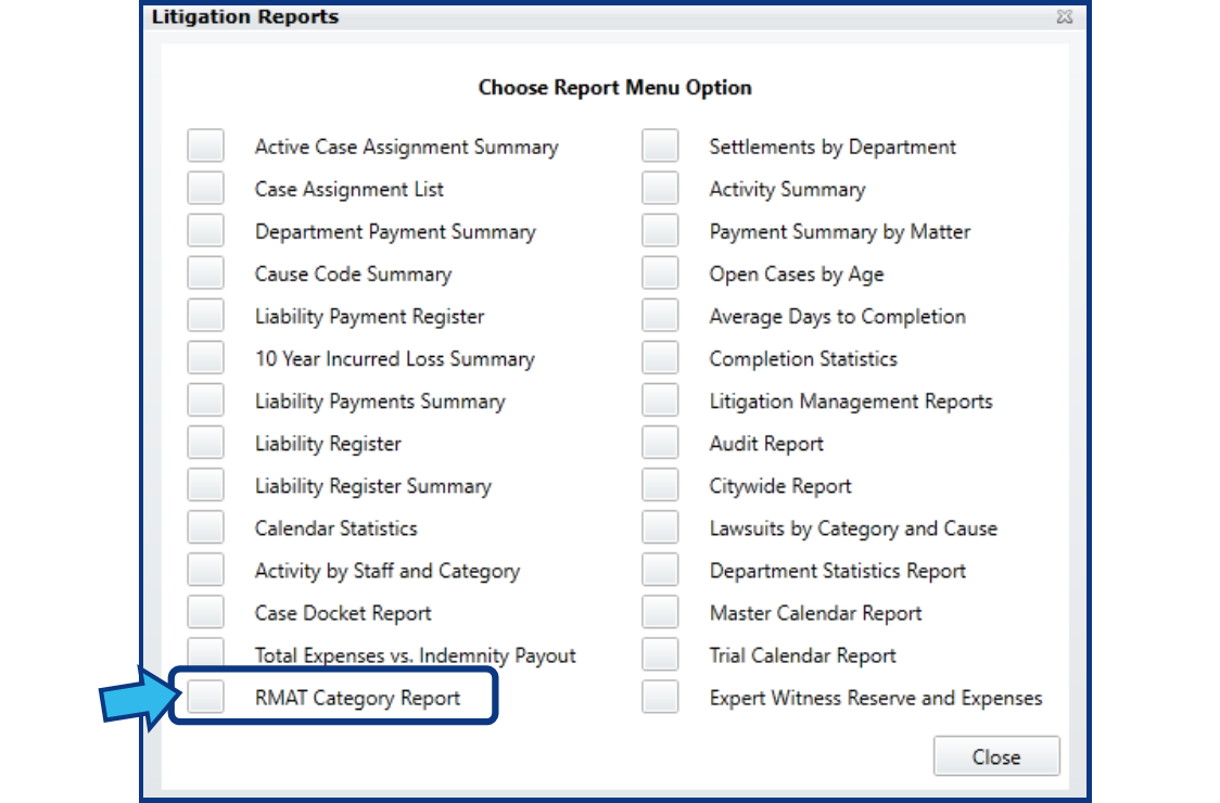 Risk Management Assessment Tool (RMAT) – Cycom Help Center