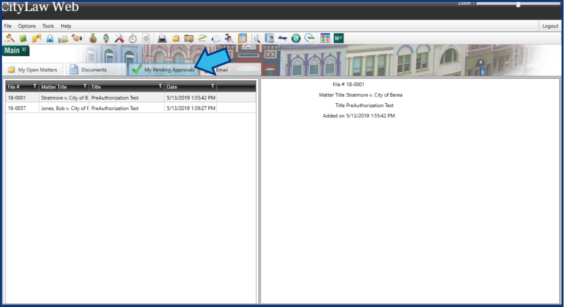 View Pending Approvals – Cycom Help Center