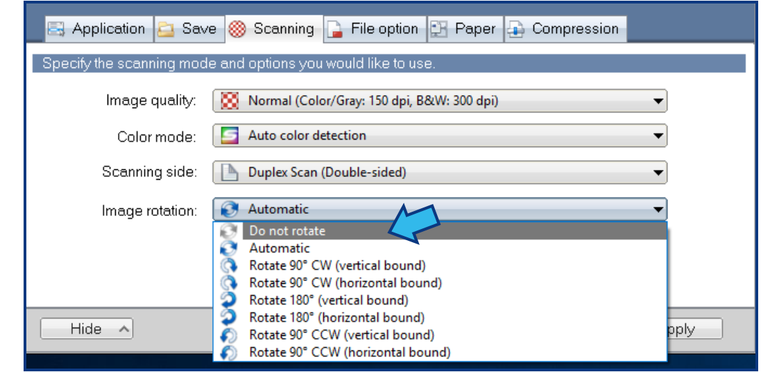Setup Scanner in ScanSnap Manager – Cycom Help Center