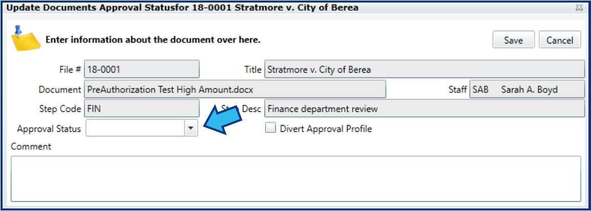 Approve a Document Workflow – Cycom Help Center