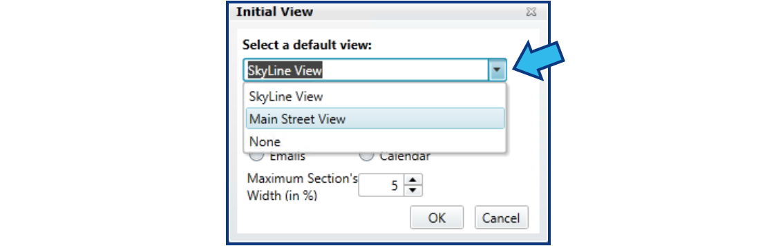 Set Default View – Cycom Help Center