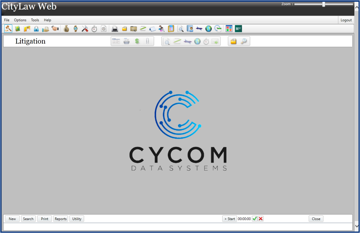 General Layout of CLW – Cycom Help Center