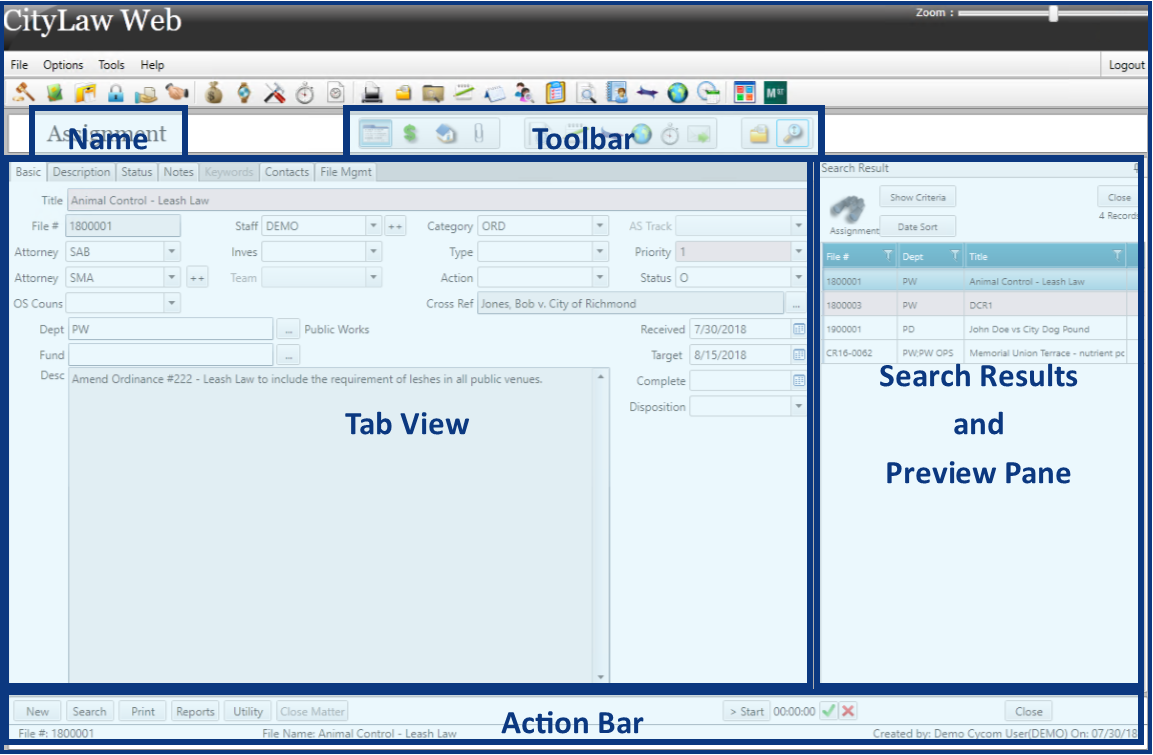 Training Notes - General User Web Version – Cycom Help Center